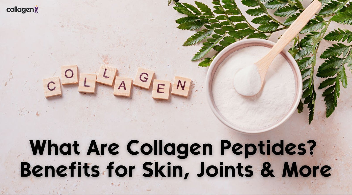 What Are Collagen Peptides? Benefits for Skin, Joints & More – CollagenX